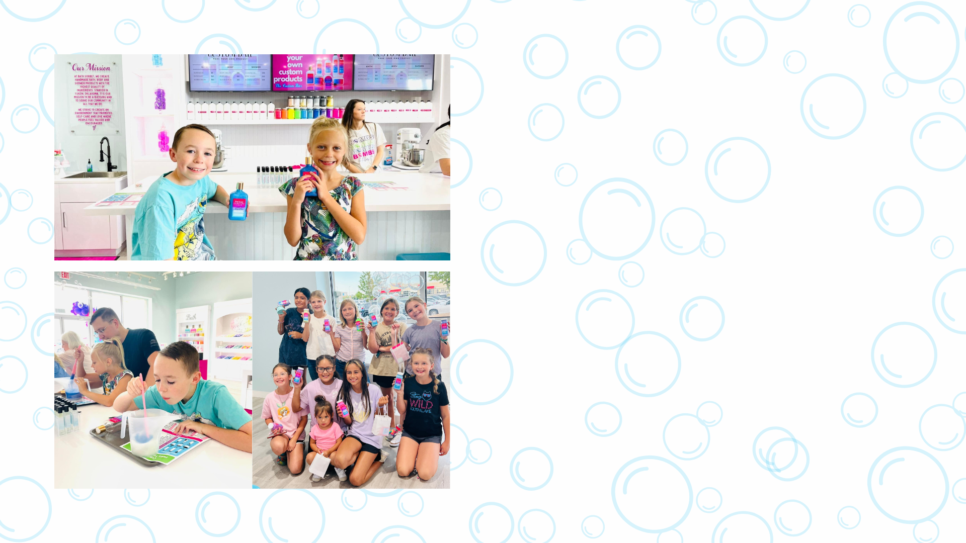 Fun confections for your bath, shower and body – Bath Sorbet